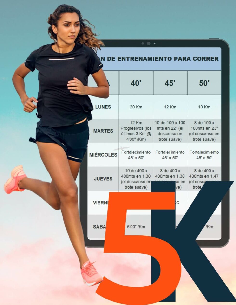 Plan de entrenamiento 5Km en 30 minutos | Tienda Soymaratonista