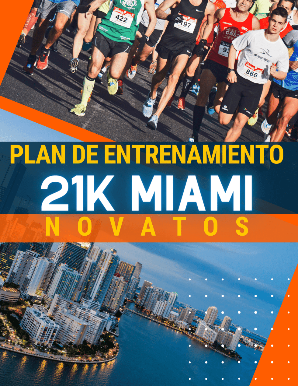 Plan entrenamiento Novatos 21K Miami Half Marathon